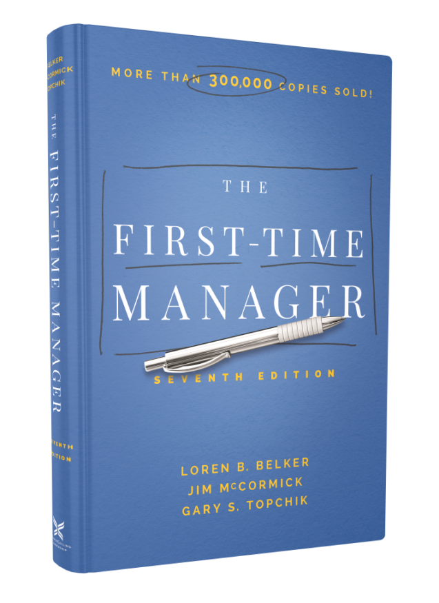 Excerpt from The First-Time Manager 7th Edition - HarperCollins Leadership