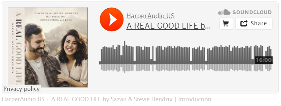 A Real Good Life Audiobook - Thomas Nelson