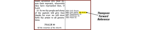 Thompson Chain-Reference Bible