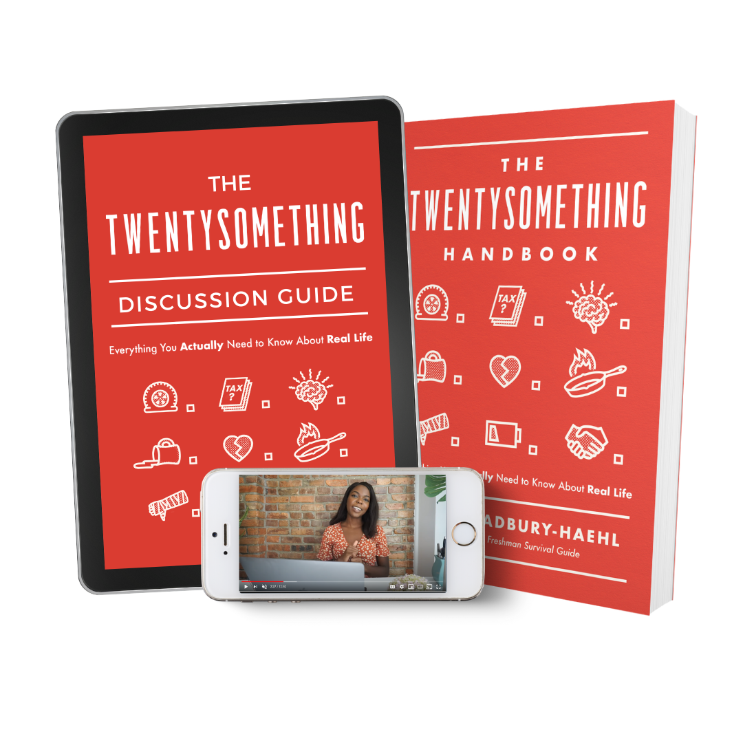 The Twentysomething Handbook - Marketing Pages