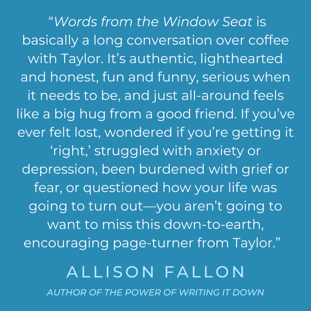 Words from the Window Seat - Available 10.12.21