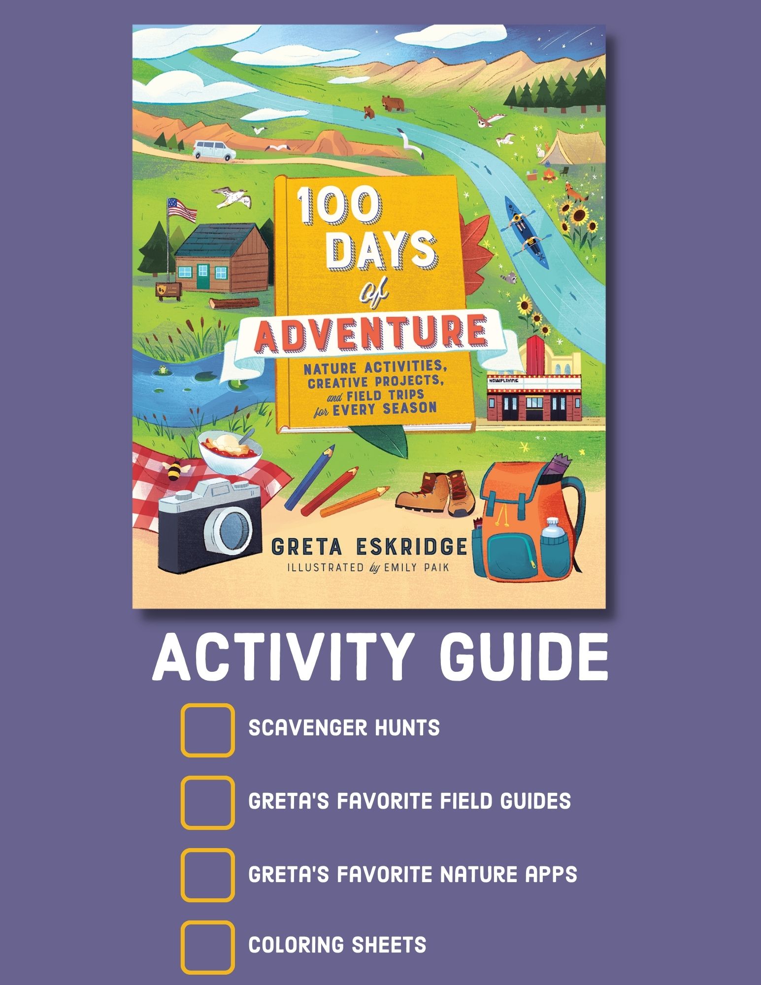 100 Days of Adventure - Marketing Pages